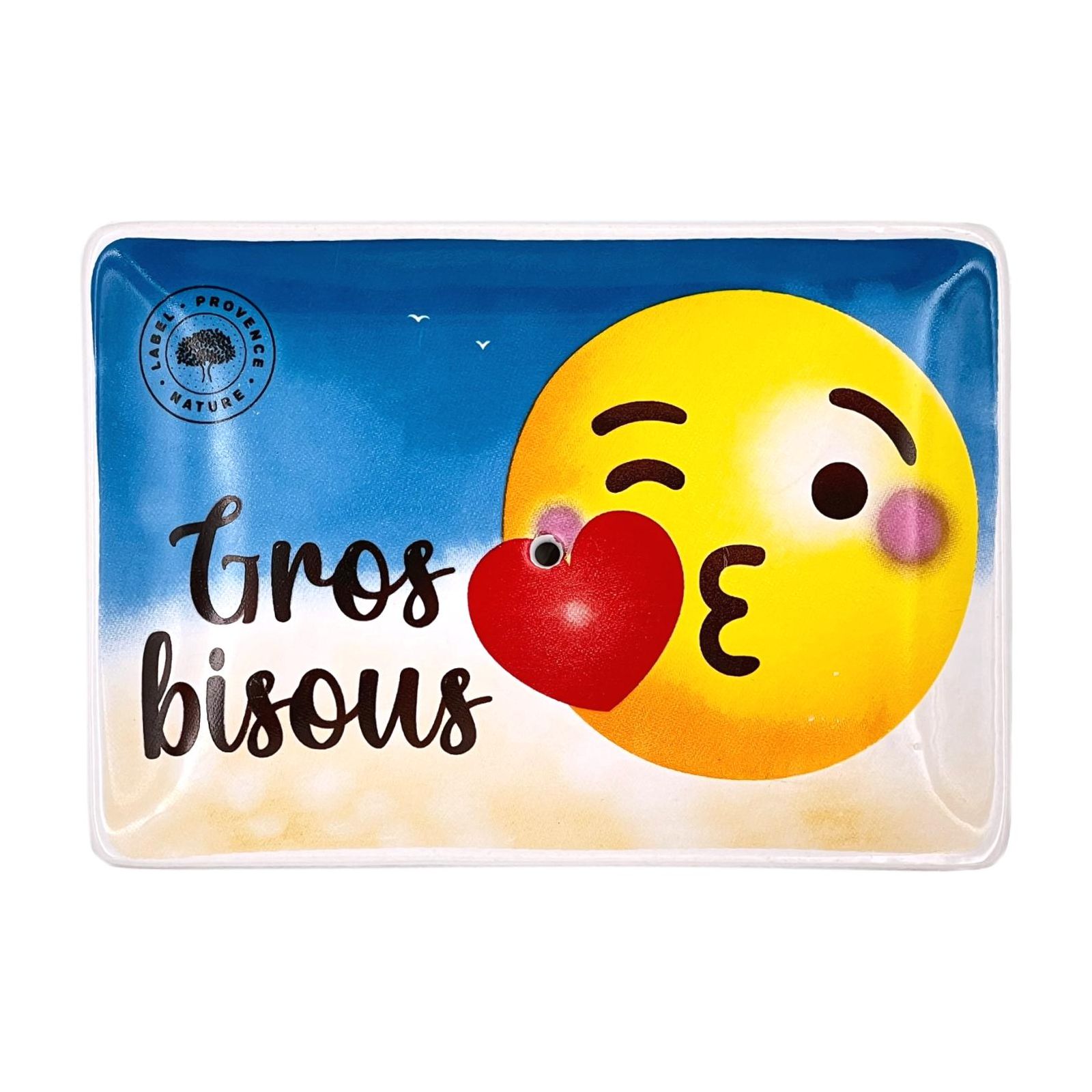 PORTE-SAVON CÉRAMIQUE GROS BISOU